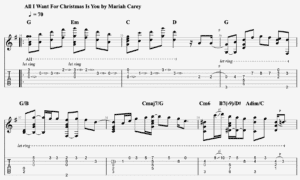 14 Of The Best Christmas Music Guitar Tabs & Songs: Easy & Hard ...